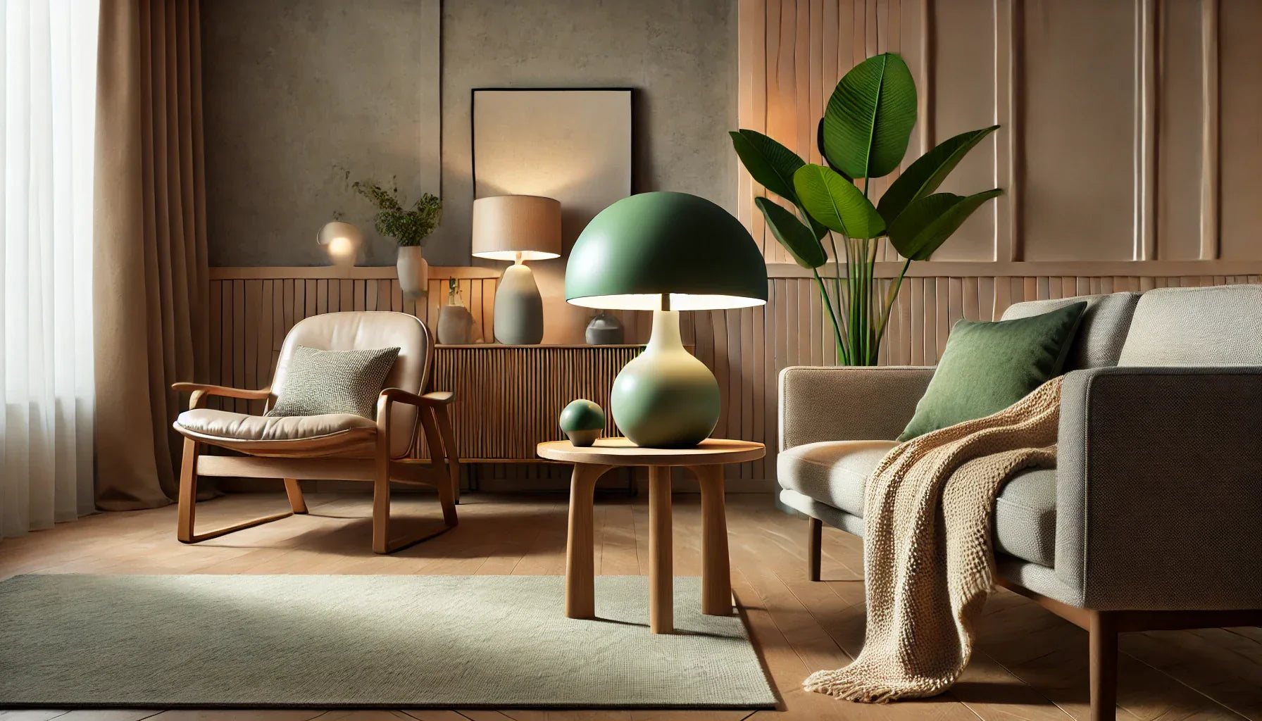 Green Table Lamps: A Subtle Pop of Color for Modern Spaces – Sphere and ...